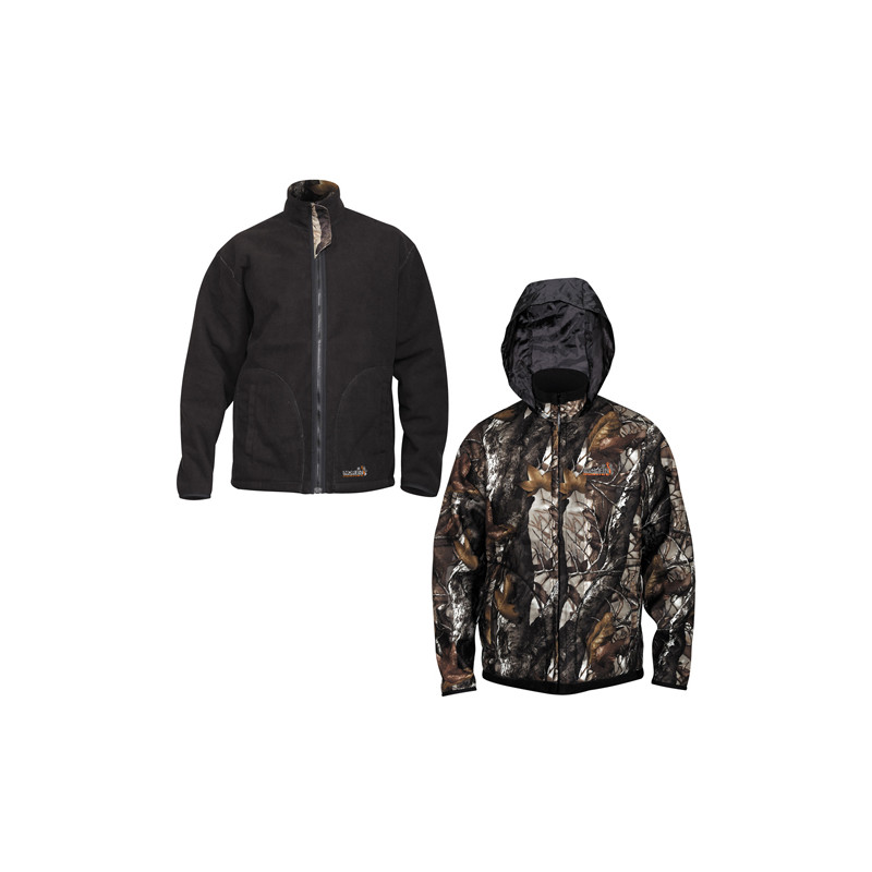 Куртка двухсторонняя Norfin Hunting THUNDER STAIDNESS/BLACK – купить по ...